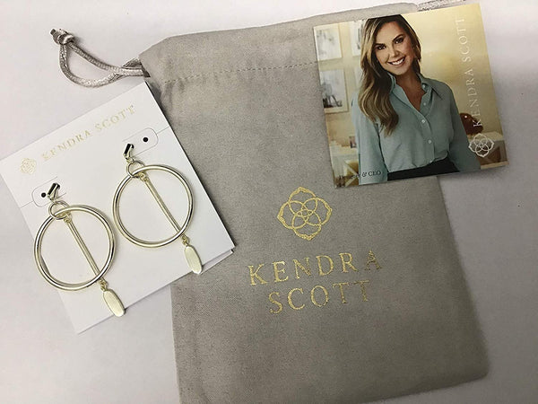 Kendra Scott Nalani Open Frame Earrings in Gold Metal sandstormusa