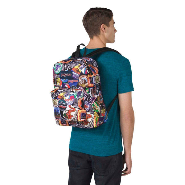 JanSport Superbreak Backpack Heritage Patches – sandstormusa