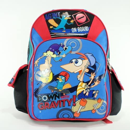 16" Phineas and Ferb Backpack-Tote-Bag – sandstormusa